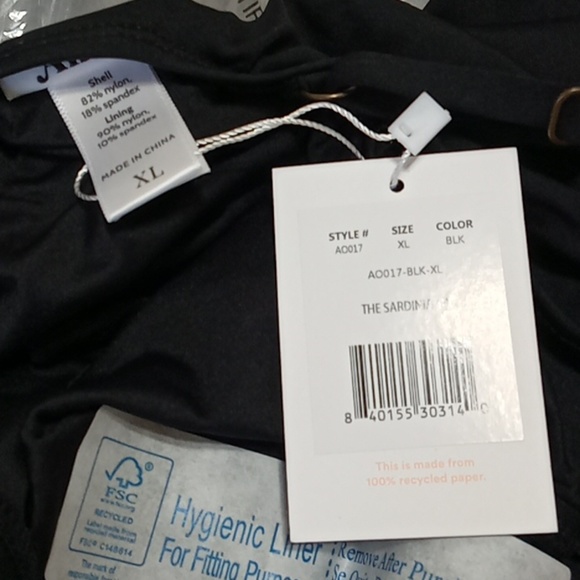 Andie | Swim | New Andie Womens Bathing Suit Xl Black Swimwear Sardinia ...